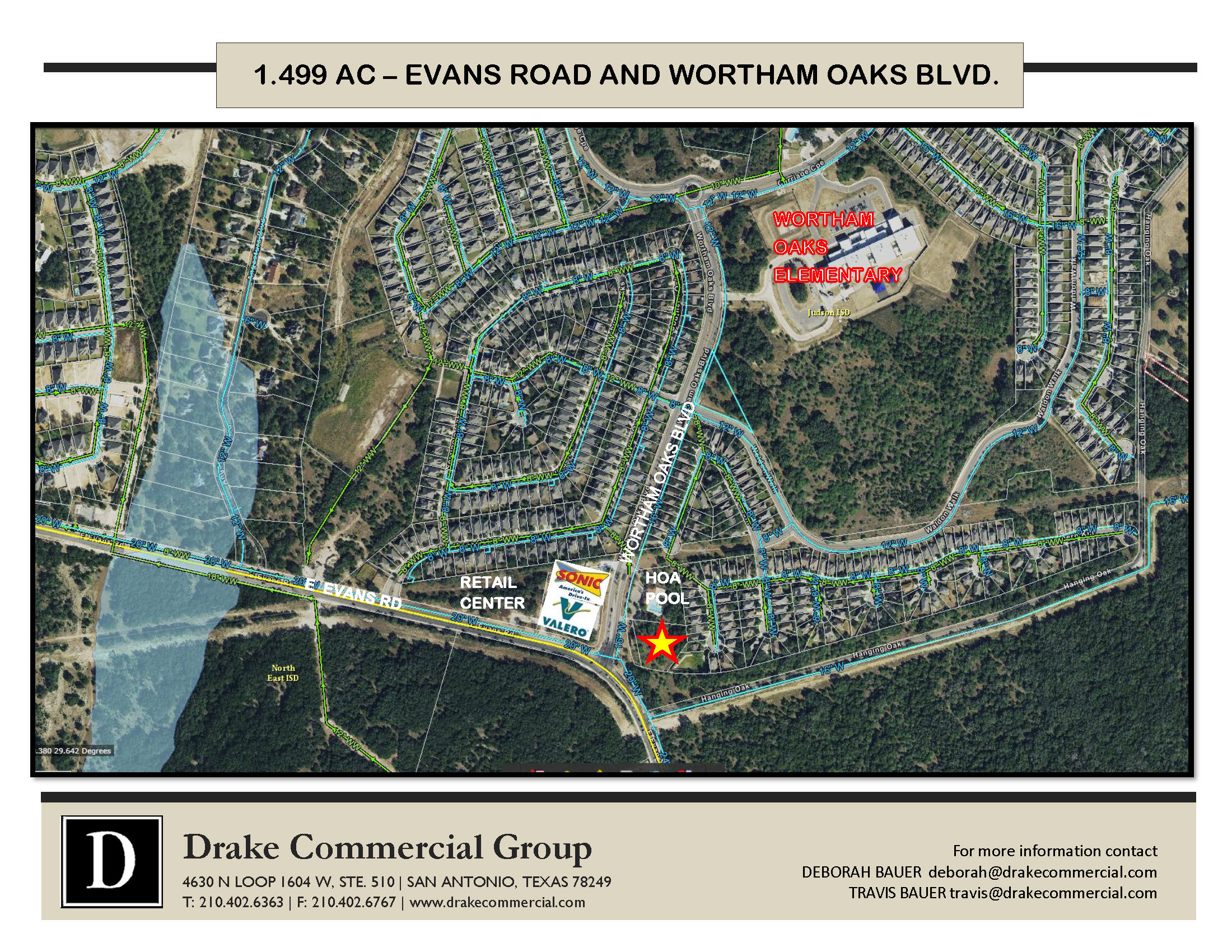 Drake Commercial Group | Portfolio | 1.49 AC Wortham Oak Commercial ...